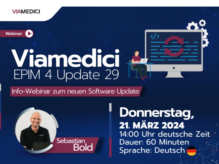 Viamedici EPIM 4 - Update 29 - Webinar